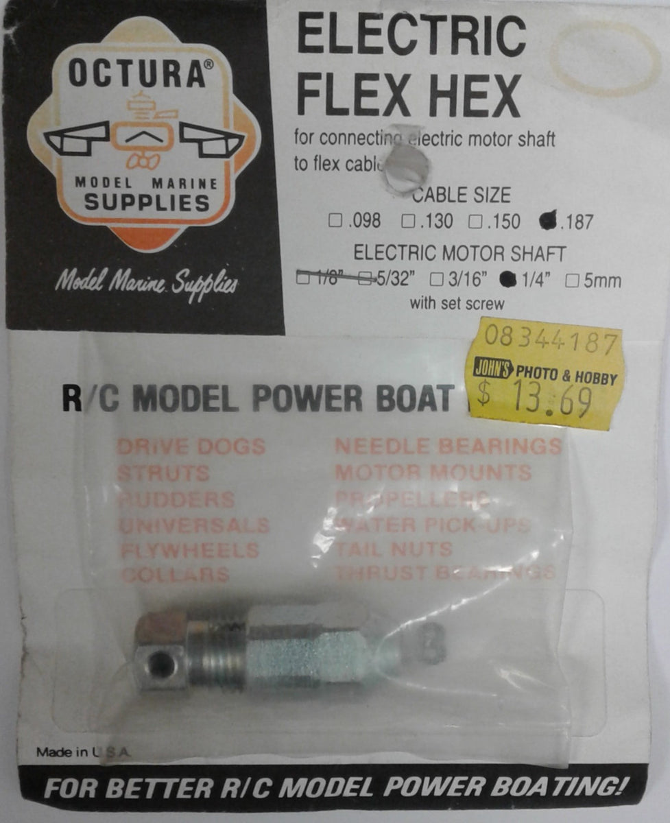 OCTURA - OCFHE1418 - ELECTRIC FLEX HEX ASSEMBLY| Hobbyplex
