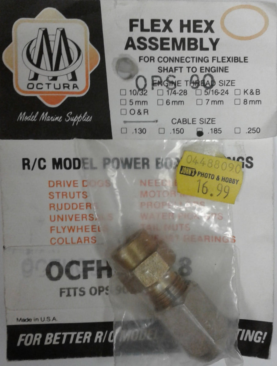 OCTURA - OCFHO9018 - FLEX HEX ASSEMBLY| Hobbyplex