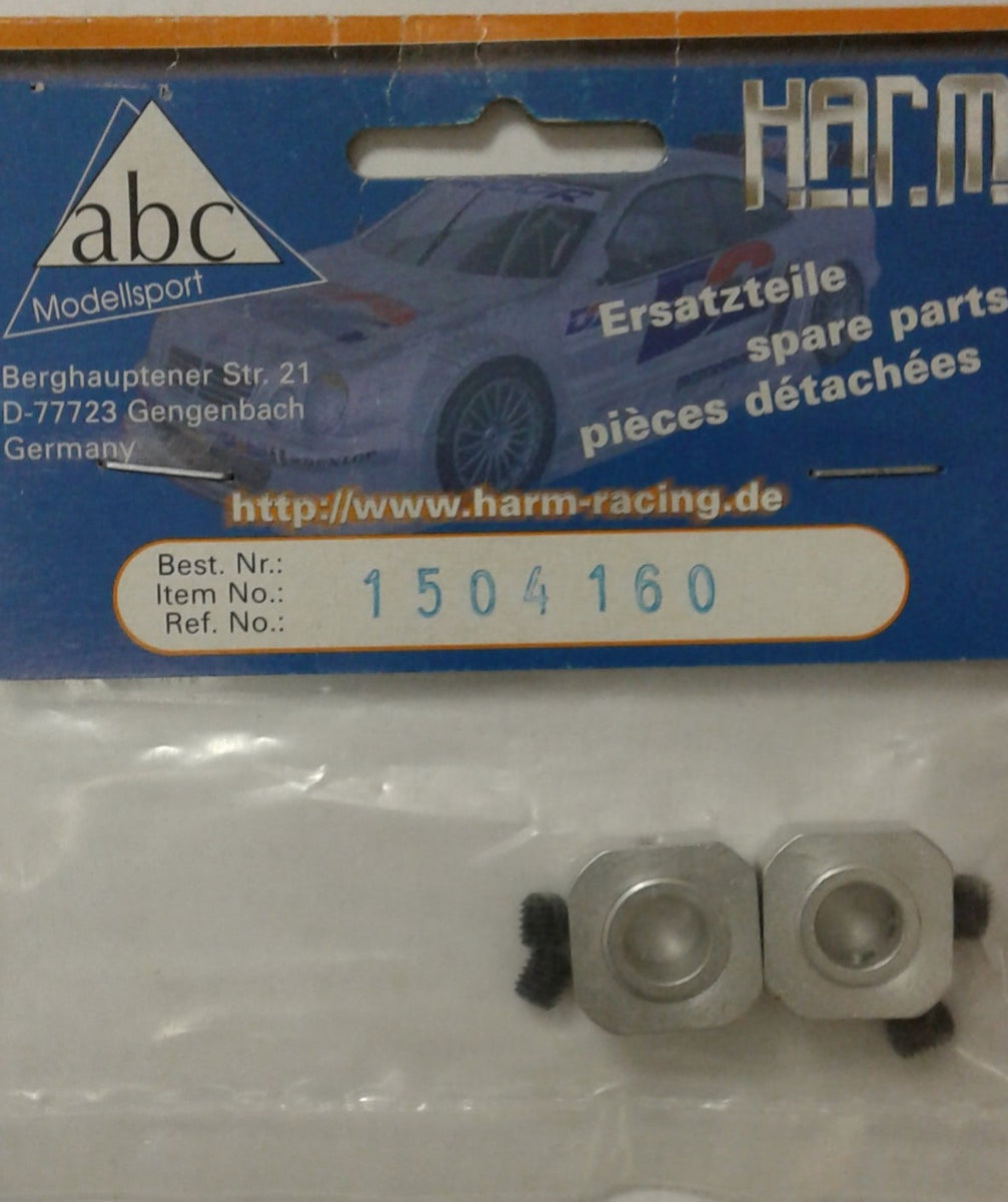 ABC MODELLSPORT - HARM - 1504160 - FRONT ALLOY SQUARE WHEEL HUB| Hobbyplex