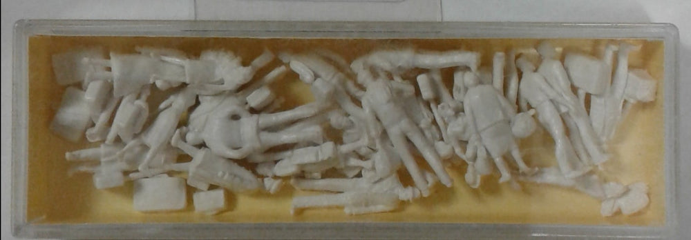 VOLLMER 2233 - UNPAINTED PASSENGERS - HO SCALE PLASTIC MODEL FIGURES ...