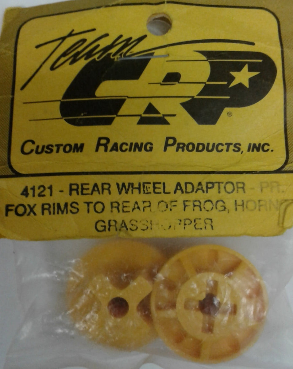 TEAM CRP - 4121 - REAR WHEEL ADAPTOR - PR. - FOX RIMS TO REAR OF FROG ...