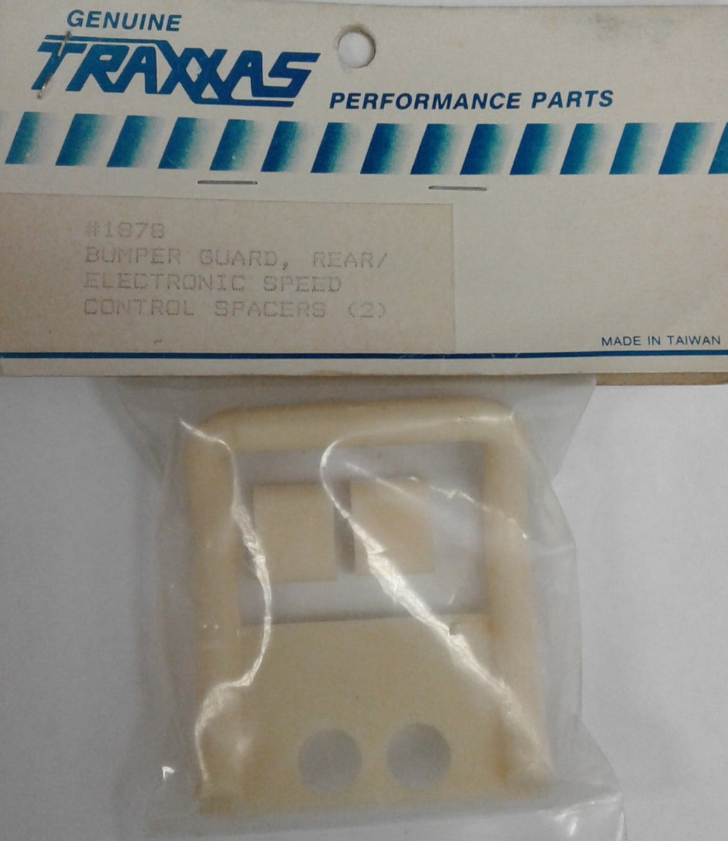 TRAXXAS 1878 - BUMPER GUARD, REAR. ELECTRONIC SPEED CONTROL SPACERS (2 ...