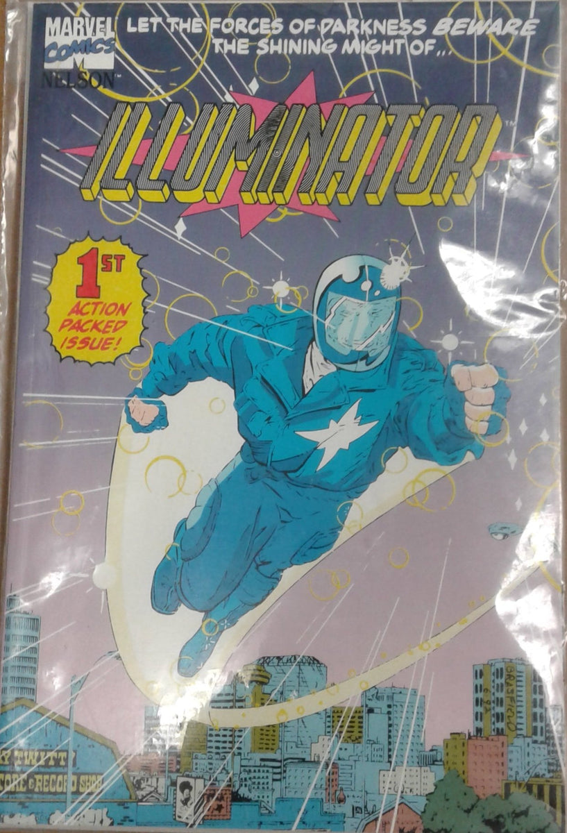 MARVEL COMICS - ILLUMINATOR - 1ST ISSUE - FULL COLOUR VINTAGE COMIC BO ...