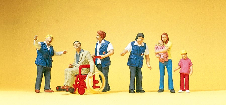 PREISER # 10534 - 'TRAVELERS AID' - 1:87/HO SCALE| Hobbyplex