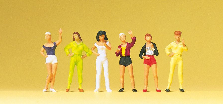 PREISER # 14066 - 'YOUNG LADIES' - 1:87/HO SCALE| Hobbyplex