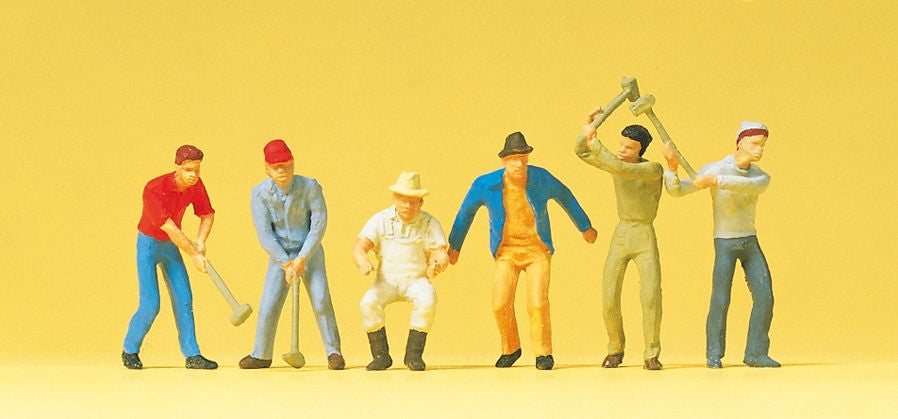 PREISER # 14075 - 'WORKERS' - 1:87/HO SCALE | Hobbyplex