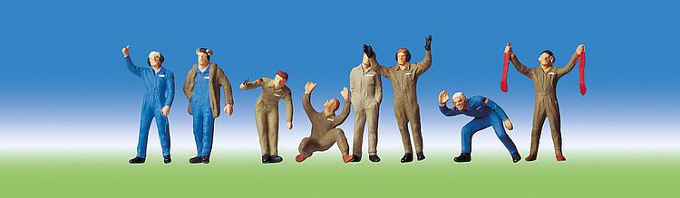 FALLER # 156013 - 'GROUND CREW' - HO SCALE FIGURES| Hobbyplex