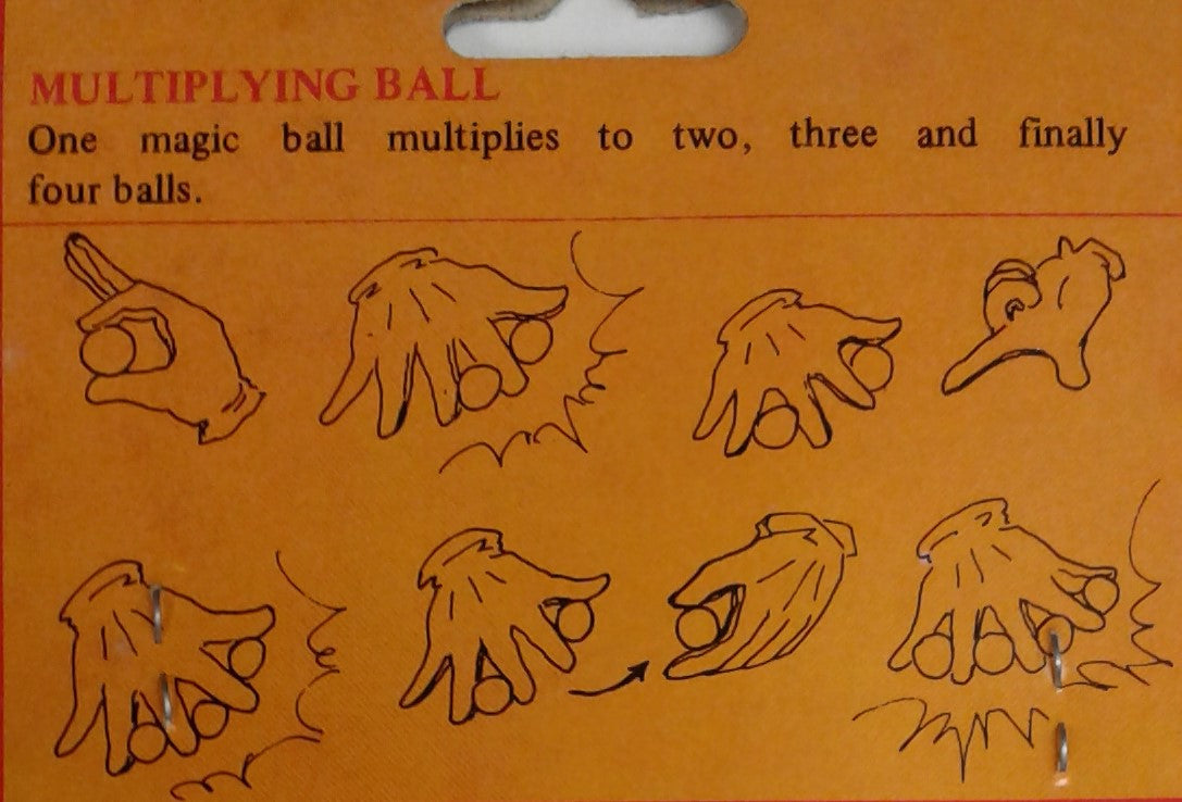 CHU'S MAGIC TRICKS - MULTIPLYING BALL - VINTAGE MAGIC TRICK| Hobbyplex