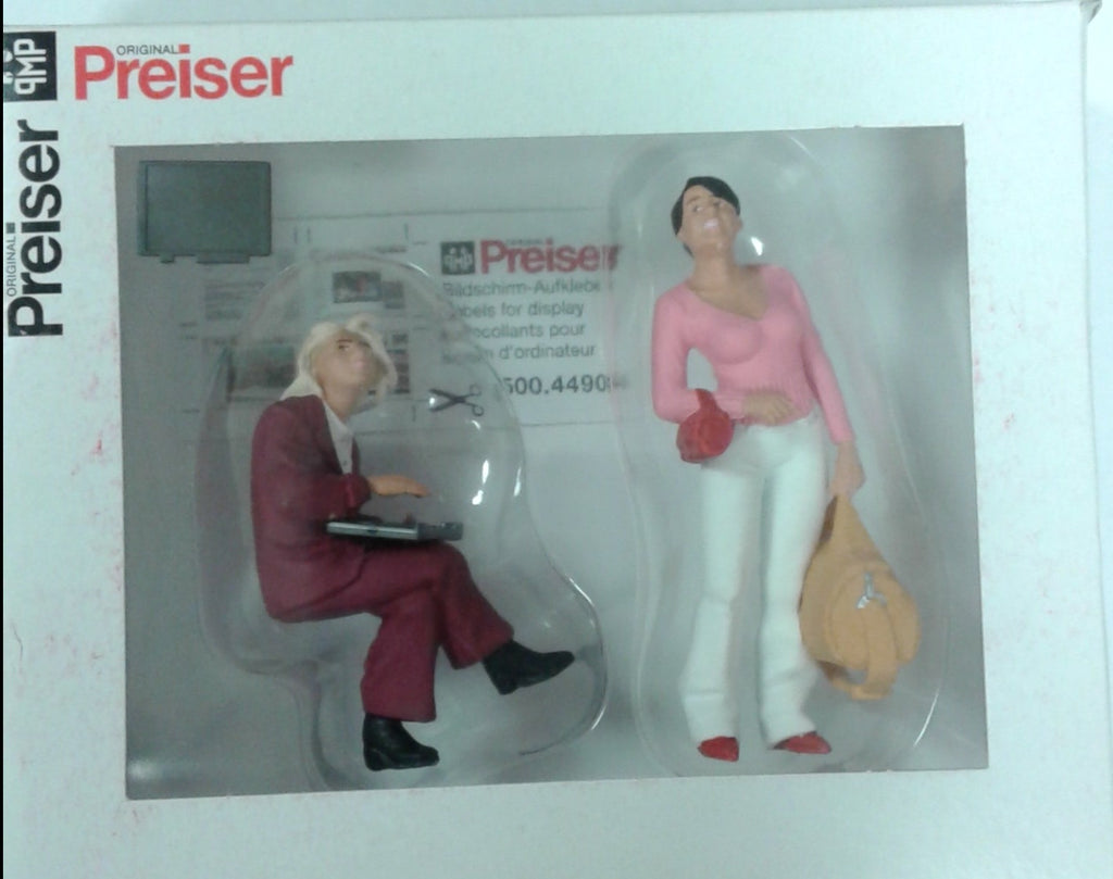 PREISER # 44904 - G SCALE FIGURES - 2 FIGURES | Hobbyplex