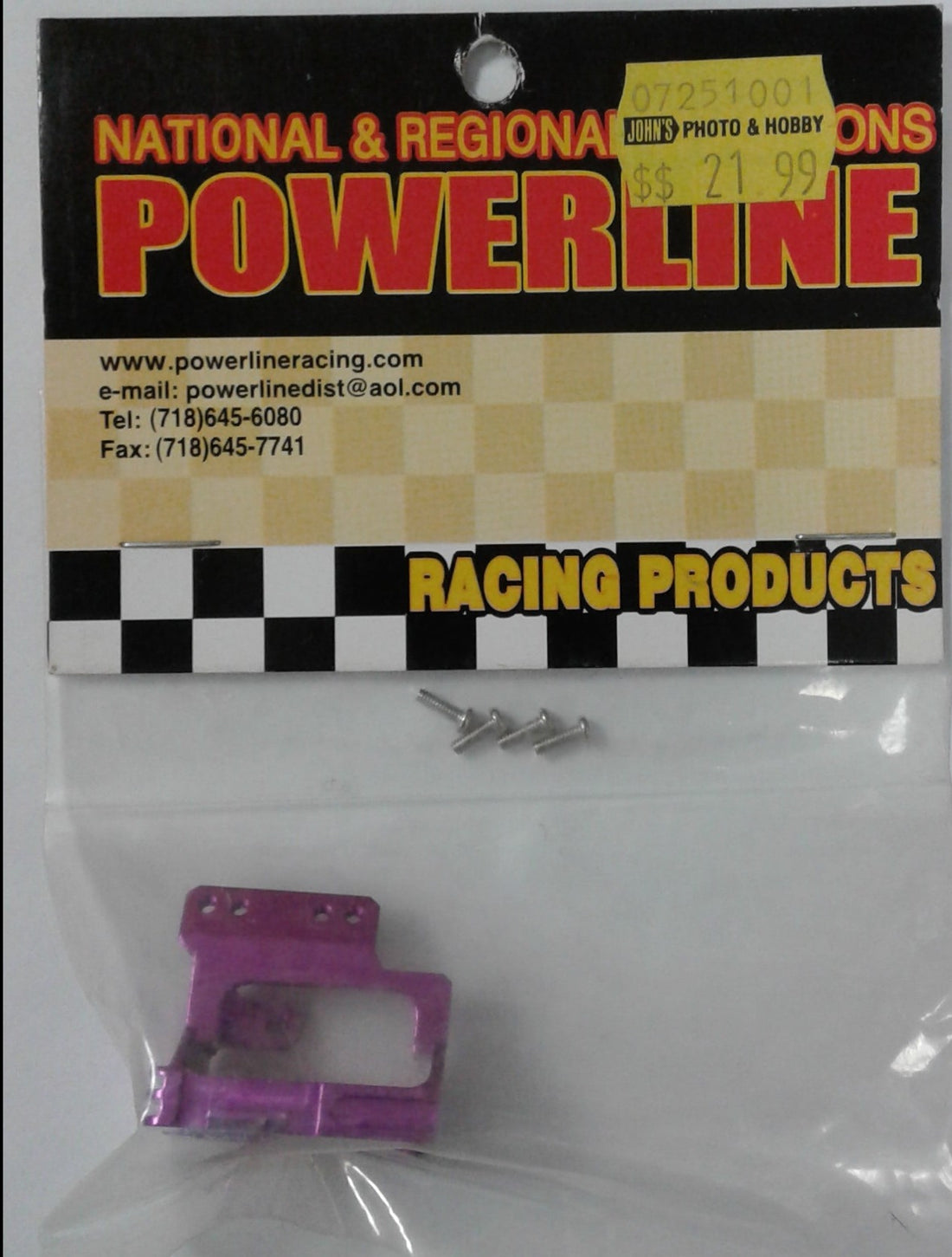 POWERLINE RACING - SMZ-001 - MOTOR MOUNT FOR MINI Z| Hobbyplex