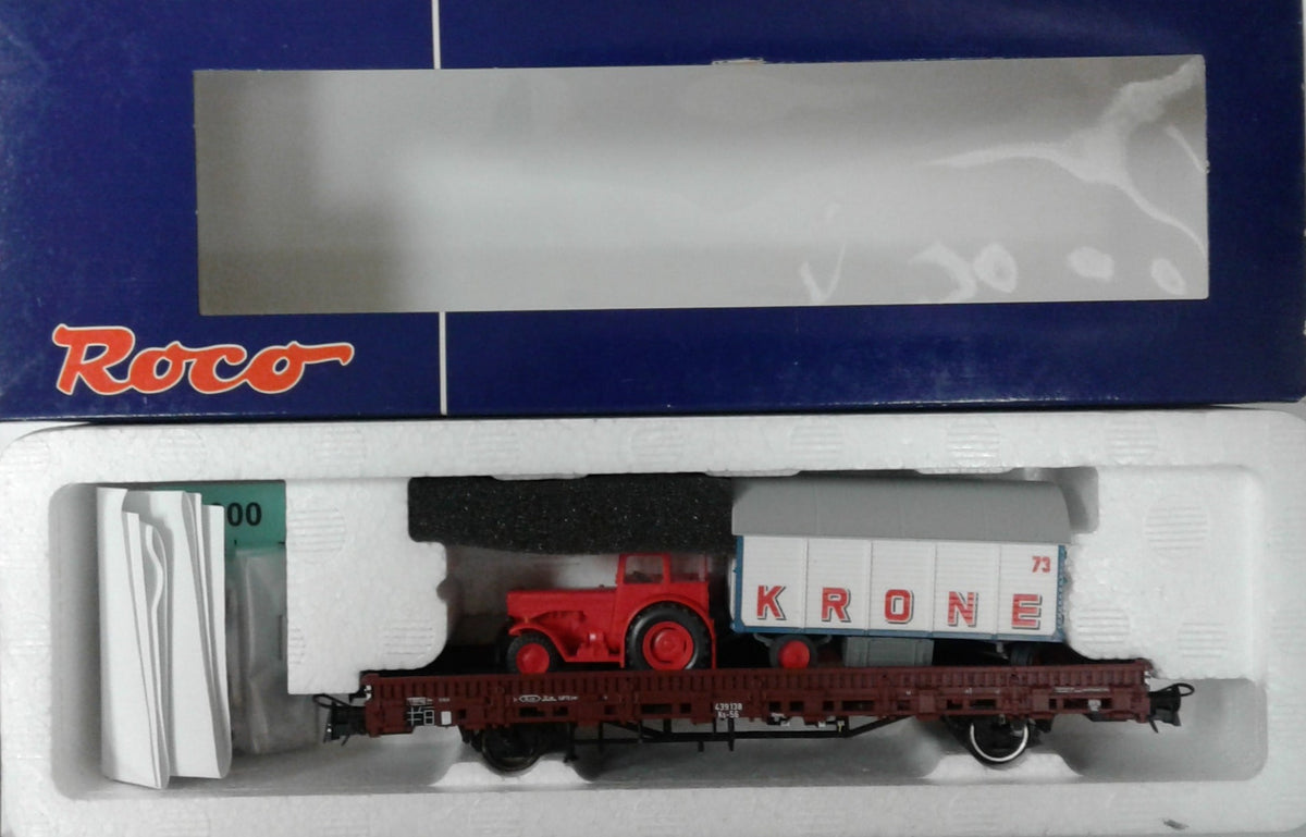ROCO 66677 - "ZIRKUS KRONE" STAKE CAR OF THE DB - HO SCALE| Hobbyplex