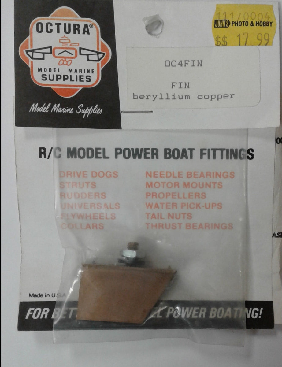 OCTURA - OC4FIN - TURN FIN - BERYLLIUM COPPER| Hobbyplex