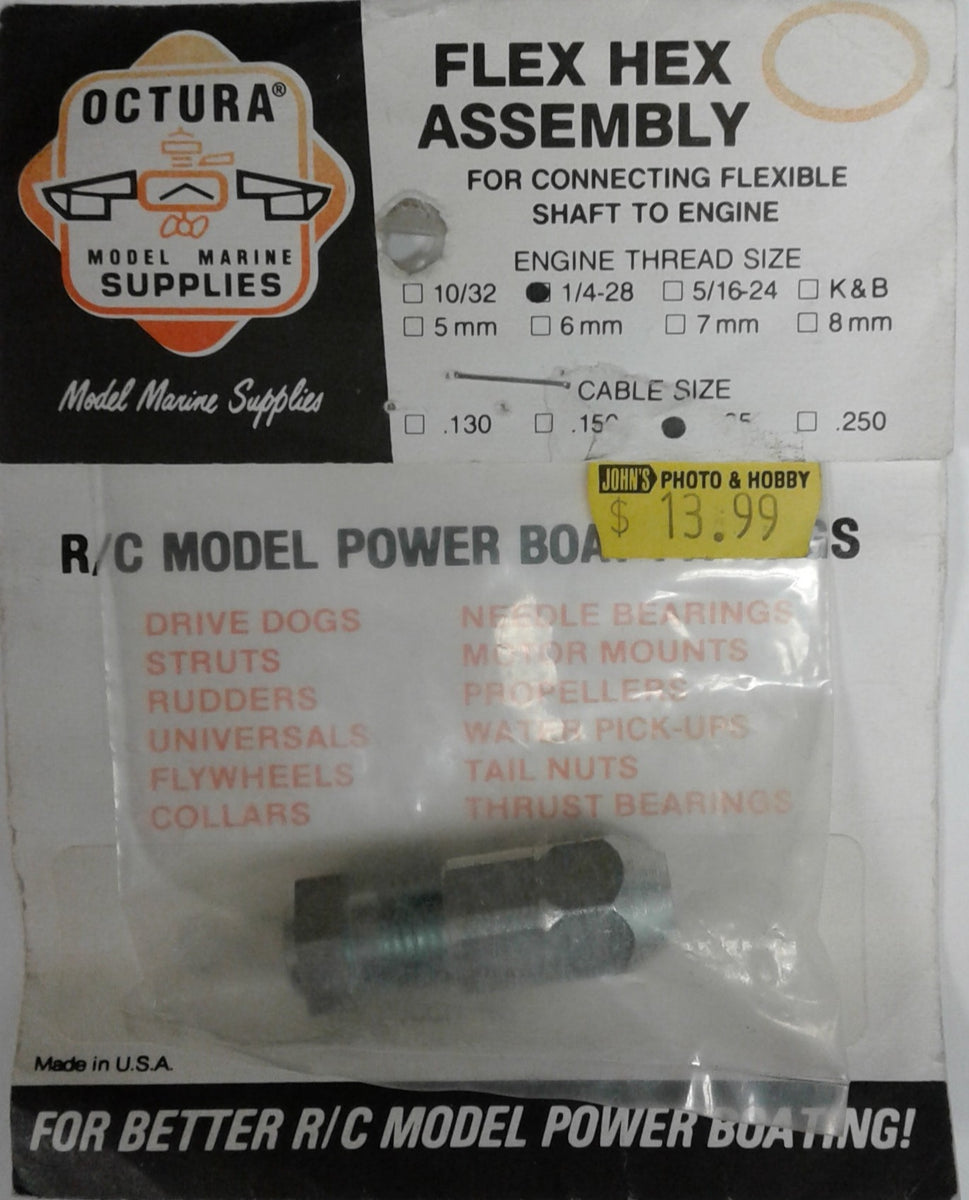 OCTURA - OCFHP4518 - FLEX HEX ASSEMBLY| Hobbyplex