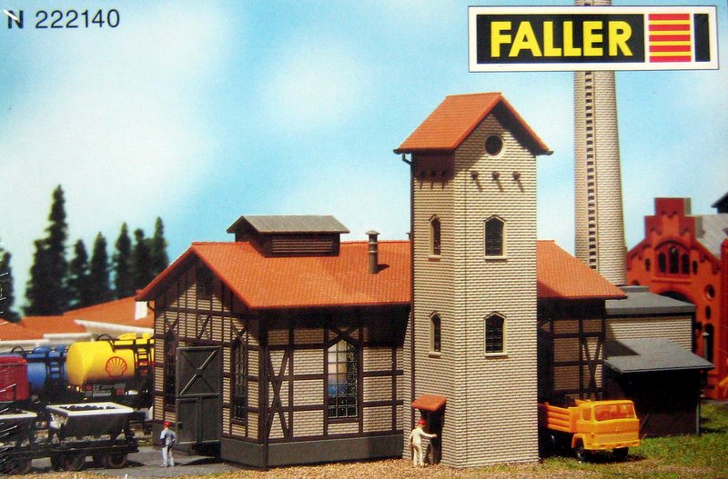 FALLER # 222140 - HEATING AND POWER PLANT| Hobbyplex