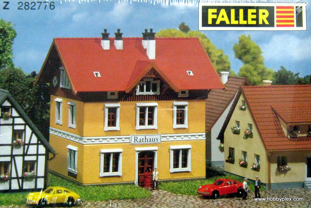 FALLER 282776 - "RATHAUS" TOWN HALL - Z SCALE PLASTIC MODEL KIT| Hobbyplex