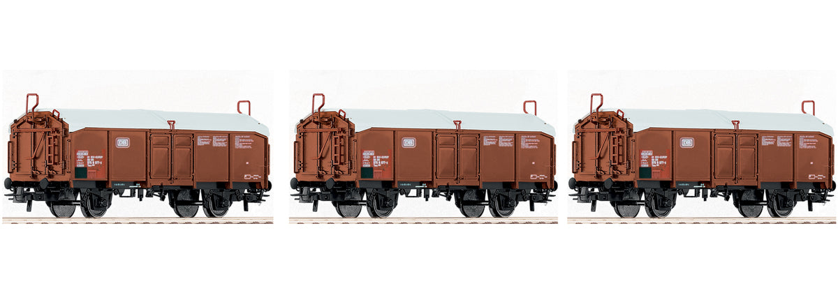ROCO # 66153 - SET OF FREIGHT WAGONS OF THE DB| Hobbyplex