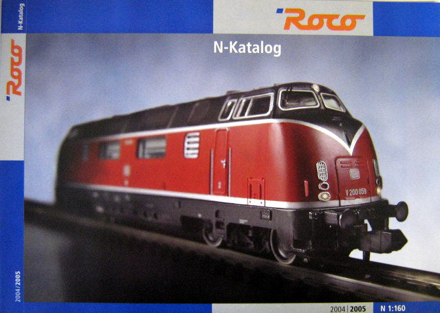ROCO N SCALE CATALOG 2004/05-GERMAN| Hobbyplex