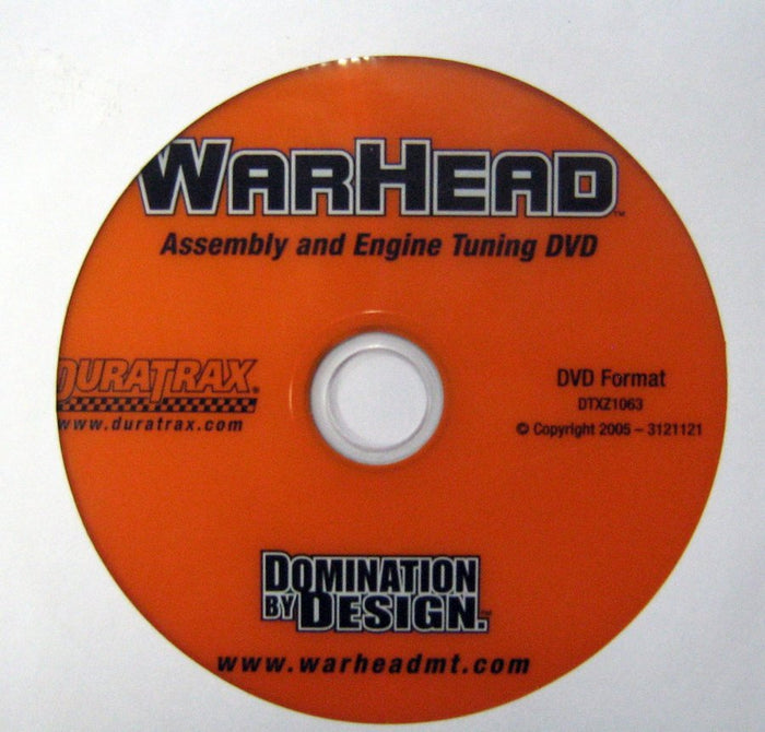 DURATRAX WARHEAD DVD| Hobbyplex
